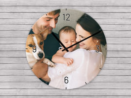 Horloge Photo personnaliser avec votre photos